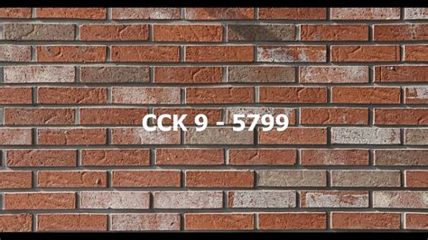 Cck9 5799 적고벽돌 회색 줄눈 Real Texture 예쁜 건물 외벽 붉은색 타일 시공국산 치장벽돌 조적파벽돌
