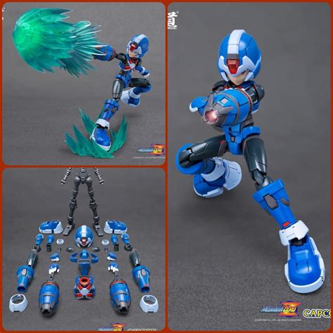 Mô Hình Nhựa Lắp Ghép Figure Capcom Rockman Megaman Zero X Copy
