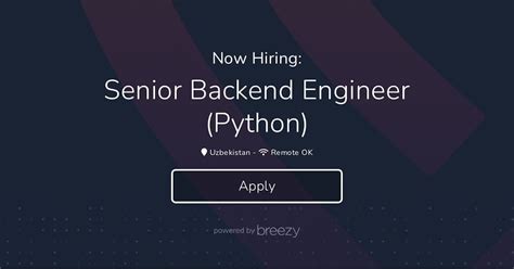 Senior Backend Engineer Python At Super Dispatch