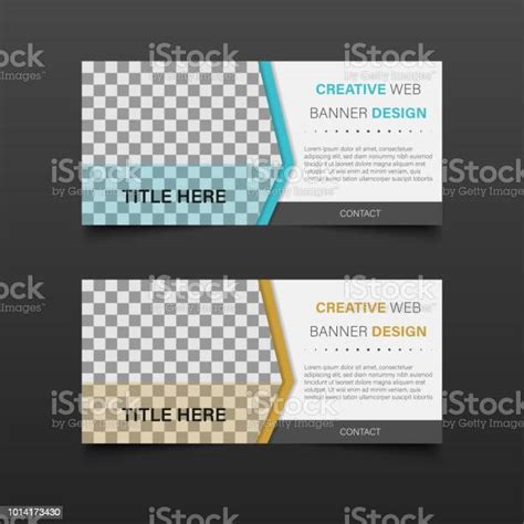 크리에이 티브 웹 배너 디자인입니다 최소한의 스타일입니다 카드 태그입니다 배지입니다 평면 선형 일러스트 벡터 0명에 대한 스톡 벡터 아트 및 기타 이미지 Istock