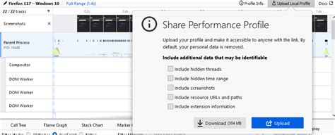 Performance Tab In Mozilla Firefox Browser Geeksforgeeks