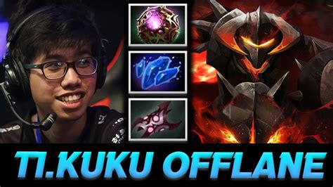 T1 KUKU CHAOS KNIGHT OFFLANE PERSPECTIVE DOTA 2 7 30E GAMEPLAY YouTube