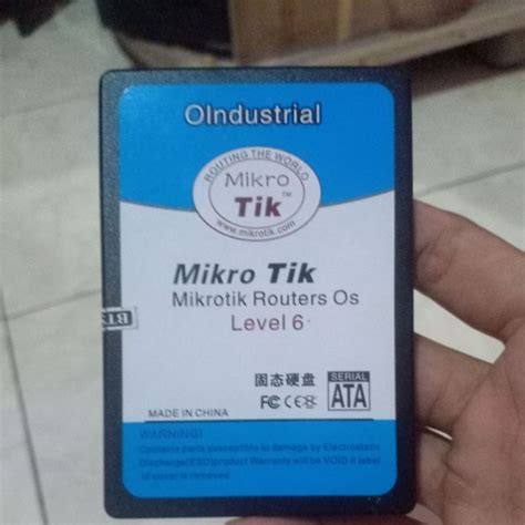 Jual Ssd Industrial Mikrotik Routeros Lisensi Level 6 Shopee Indonesia