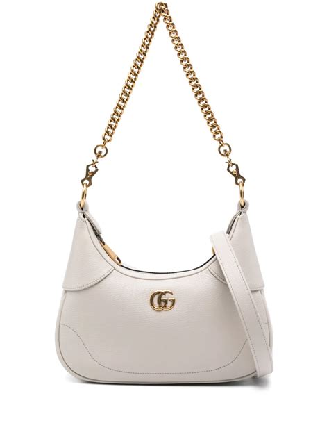 Gucci Small Aphrodite Shoulder Bag Neutrals FARFETCH UK