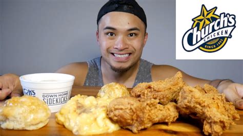 CHURCH S CHICKEN ASMR FRIED CHICKEN ASMR YouTube