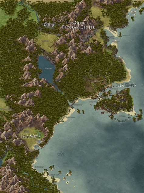 Isla Island Inkarnate Create Fantasy Maps Online