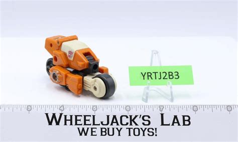 Afterburner Computron 1987 Vintage Hasbro G1 Transformers Action Figure Wheeljacks Lab