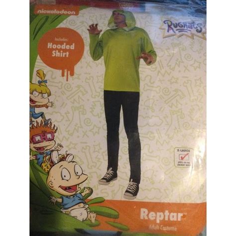 Rubies Shirts Nickelodeon Rugrats Reptar Mens Halloween Costume
