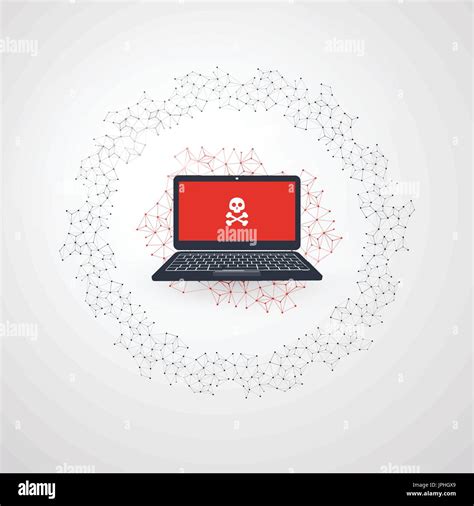 Network Vulnerability Illustration Stock Vector Images Alamy