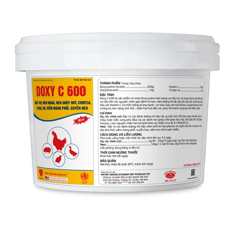 ThuỐc ThÚ Y Doxy C 600 ThuỐc ThÚ Y Trang TrẠi Technology Usa