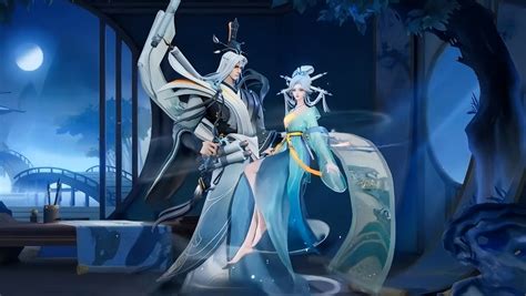 干将莫邪传限皮画中仙公布！莫邪又是绝美颜值？这次还会下来走路 哔哩哔哩
