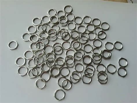 50 Pcs X Metal Nut For 635mm Stereomono Headphone Jack Microphone