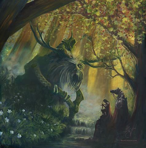 Gawain And The Green Knight Art Prints And Originals Sean Counley