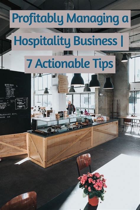 Profitably Managing A Hospitality Business 7 Actionable Tips Soeg Consulting