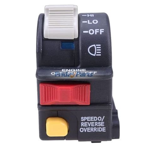 Left Handlebar Hi Lo Beam Light Kill Stop Switch 4011385 For Polaris Scrambler Sportsman 850 800