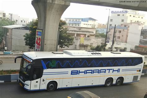Shantanu Autoclickz Bharathi Travels Scania Metrolink HD Semi Sleeper