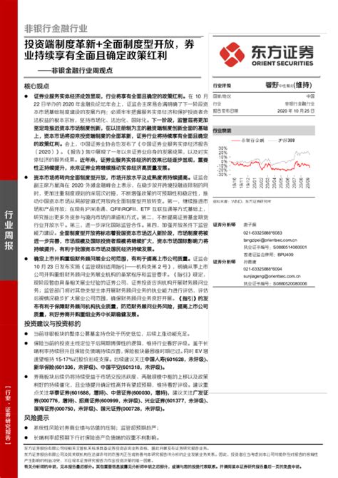 非银金融行业周观点：投资端制度革新全面制度型开放，券业持续享有全面且确定政策红利