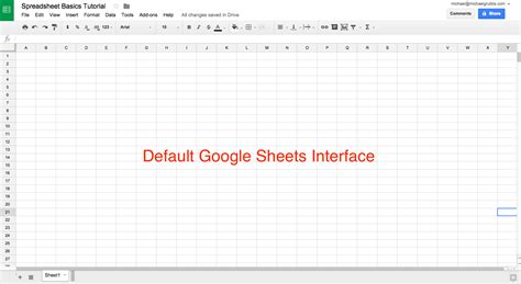 Create Google Doc Spreadsheet In Google Sheets 101 The Beginner S