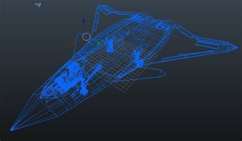 3d Model Fa Xx Fifth Generation Fighter Jet Vr Ar Low Poly Cgtrader