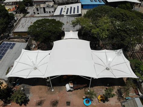 Modular Tensile Fabric Conical Structure At 450 Sq Ft In Pune ID