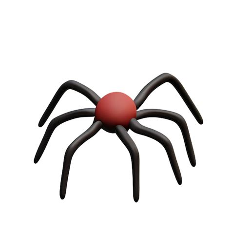 Premium Photo Spider Cartoon For Halloween Flying Scary Spider