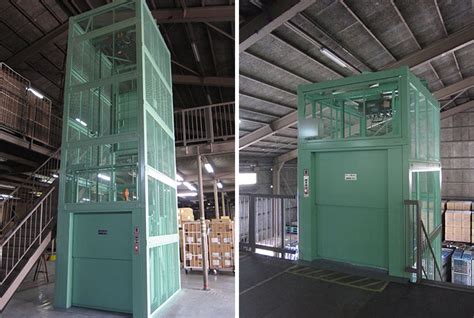 奈良県倉庫 簡易リフト・荷物用エレベーター・昇降機の販売・設置工事 アイニチ株式会社
