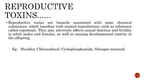 PPT On Female Reproductive Toxicology PPTX