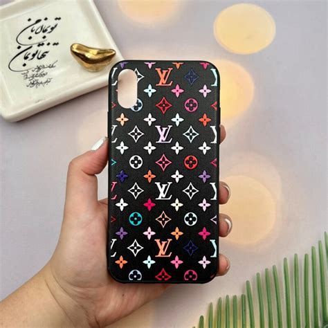 قاب گوشی Iphone X Iphone Xs آیفون دور ژله ای طرح برجسته فانتزی مدل Lv