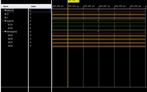Solved Why Are My Values “u” For The Waveform In Vhdl