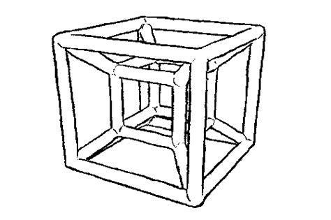 An Awesome Animation Of A Rotating 4d Cube Visualizing Math