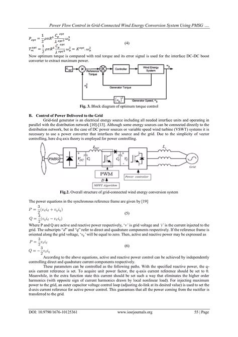 Power Flow Control In Grid Connected Wind Energy Conversion System