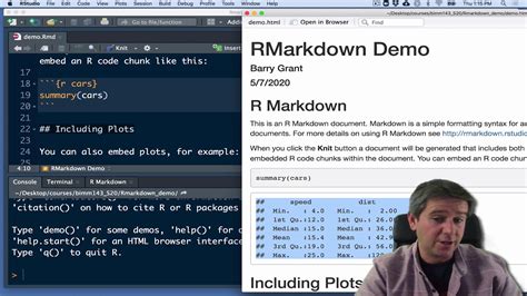 5 3 RMarkdown Basics YouTube