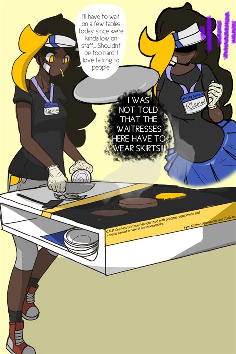 She Quit After Serving 2 Tables Sketch By Kyro2439 On Newgrounds
