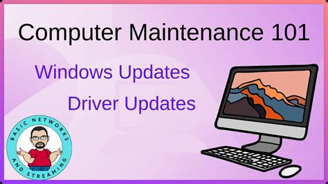 Computer Maintenance 101 Updating Windows And Checking Storage Youtube