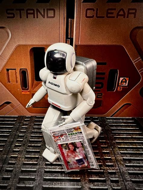 Asimo Robot🤖🤤 Action Figures Robot Figures