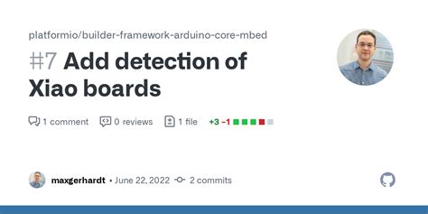 Add Detection Of Xiao Boards By Maxgerhardt Pull Request Platformio Builder Framework