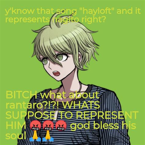 It Isnt Fair Danganronpa Rantaro Amami Anime Fnaf