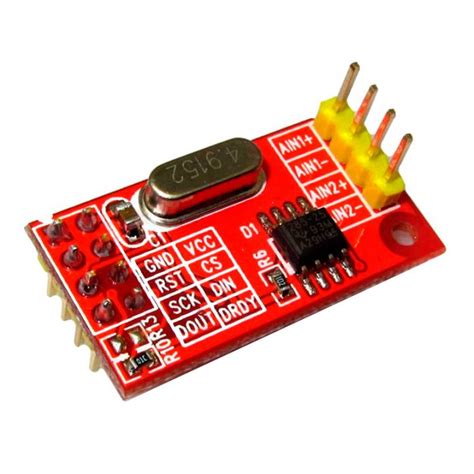 Ad7705 купить в Москве Spi модуль АЦПЦАП 16 бит для Arduino с