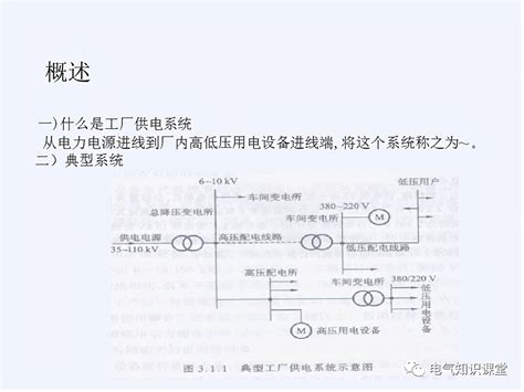 什么是工厂供电工厂用电按性质分为哪几类快来长知识 哔哩哔哩