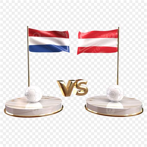 유럽 축구 선수권 대회 네덜란드 Vs 일러스트 오스트리아 선수권 대회 3d 유럽 사람 Png 일러스트 및 Psd 이미지