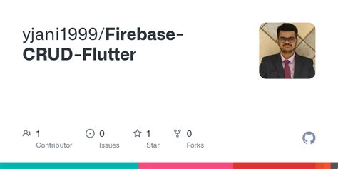 GitHub Yjani Firebase CRUD Flutter