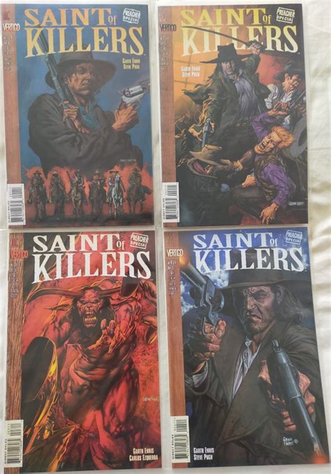 Preacher Special Saint Of Killers Lot Of 4 1 2 3 4 Vertigo 1996