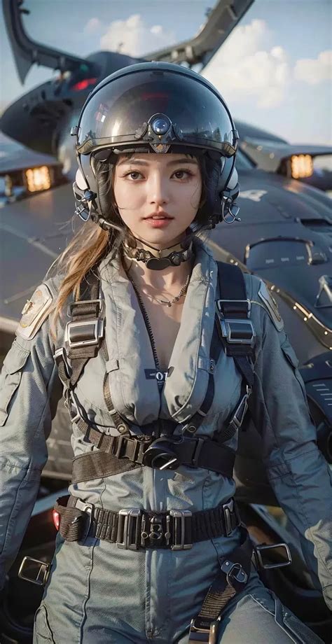 漂亮美女空军战机飞行员 今日头条 花瓣网