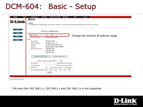 PPT D Link DCM 604 ALL In One Cable Modem PowerPoint Presentation Free Download ID 5755149