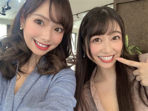 月見伊織💗新人女優 On Twitter 同じ事務所の野咲美桜さんとの共演🥰 初の共演モノで、元気に楽しくえ ち に撮影ができました😆💓