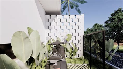 5 Inspirasi Desain Pagar Hebel Untuk Rumah Minimalis Archify Indonesia