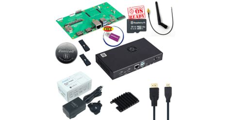 Starter Bundle For Raspberry Pi Cm5 Wireless Lite
