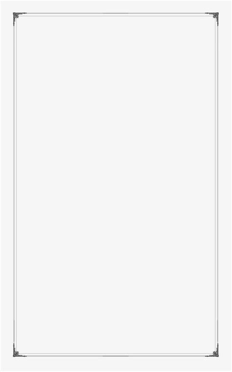 Black Simple Line Border Texture Png Free Download Aluminum Photos