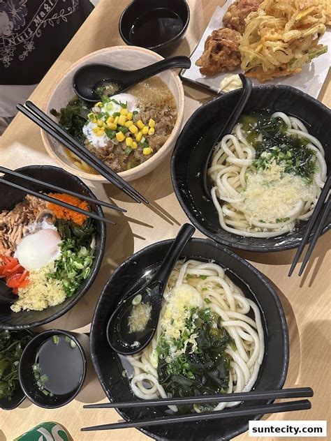 Tamoya Udon Tempura Suntec City At Suntec City Singapores Iconic Shopping Destination