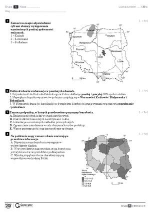 4 a test swiat w 20 miedzywojennym pdf 1 Sprawdzian 4 Świat w